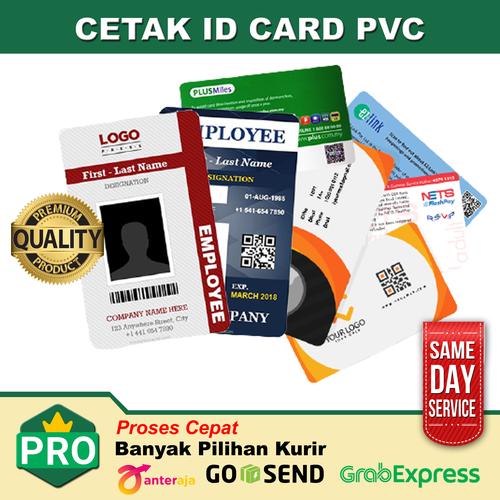 Jual Cetak ID Card Kartu Member PVC Card Member Card Custom 2 Sisi ...