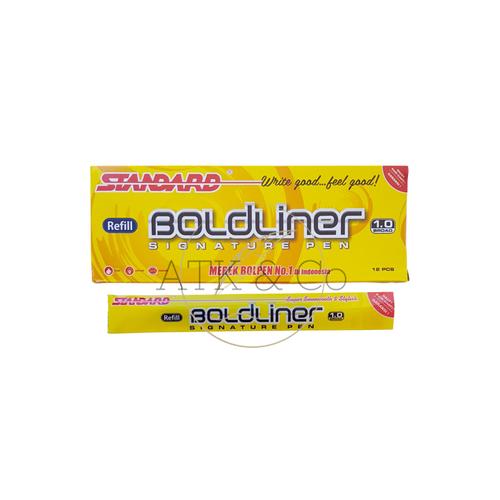 Jual Refill Isi Bolpen Pulpen Standard Boldliner Elite Signature Pen 1 ...