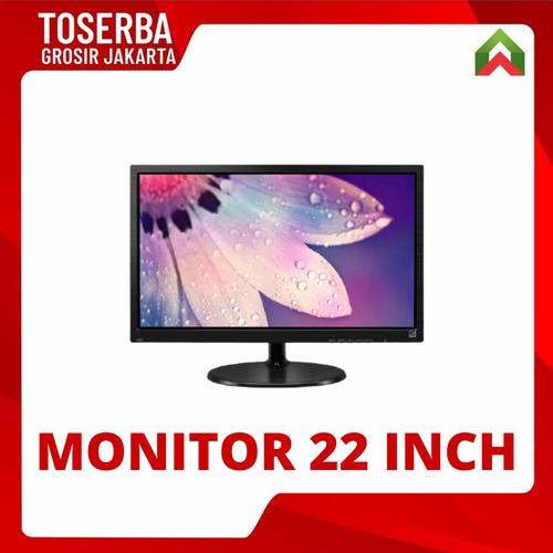 Jual LED Monitor 22" inch Full HD HDMI VGA Input Garansi Resmi ...