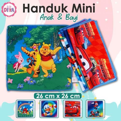 Jual HANDUK MINI UNTUK ANAK & BAYI 26x26 cm Handuk Mandi Lap sapu ...