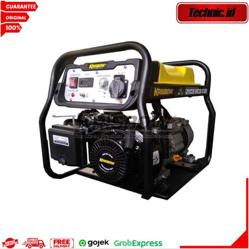 Jual Krisbow Genset Bensin 1500w 1ph Open Krp15 Generator Listrik ...