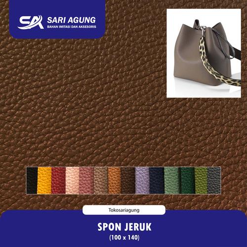 Jual SPON JERUK (METER) BAHAN KULIT JERUK SINTETIS OSCAR IMITASI UNTUK ...