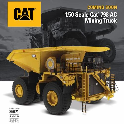 Jual Diecast Miniatur Alat Berat Caterpillar CAT 798 AC Mining Truck (1 ...