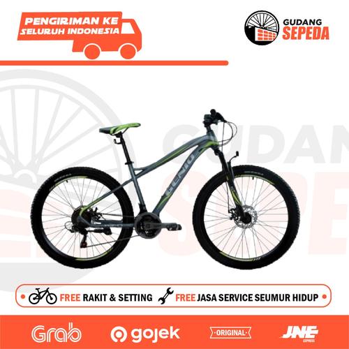 Jual Sepeda Gunung MTB Genio M-347 27,5 inch 24 speed By United Garansi ...