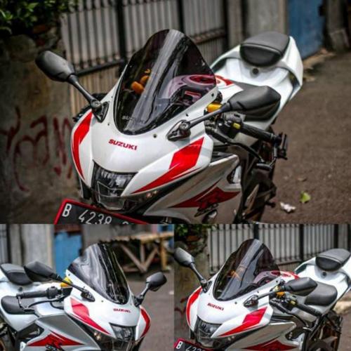 Jual VISOR SUZUKI GSX 150 R/WINSHIELD SUZUKI - Bening+bubble - Jakarta ...