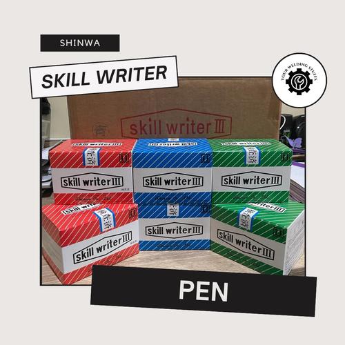 Jual SHINWA SKILL WRITER PEN - Biru - Kab. Bekasi - Yourweldingstuffs ...