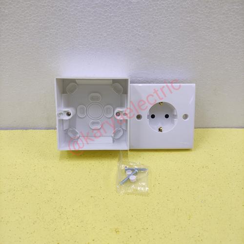 Jual STOP KONTAK SCHNEIDER CLYPSAL OUTBOW TEMPEL TEMBOK CLASSIC SET ...