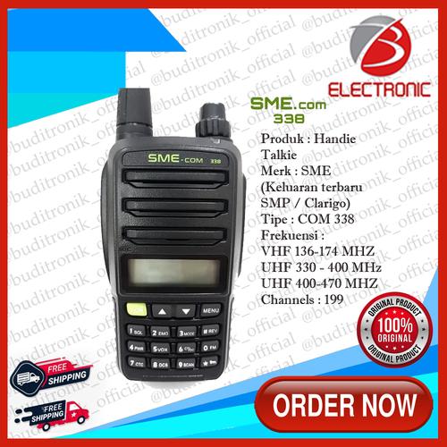 Jual HT SME COM 338 MHz Single Band Two Way Radio Like SMP Motorola ...