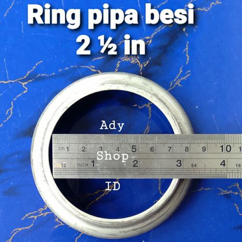 Jual ornamen besi pipa ring pipa besi ukuran 2½" in - Kab. Tegal - Ady ...