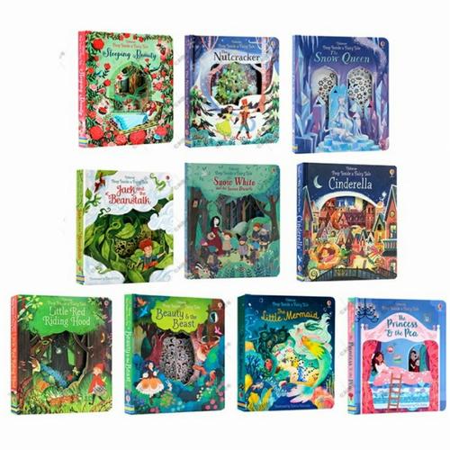 Jual Usborne peep inside fairy tale board book - The princess - Jakarta ...