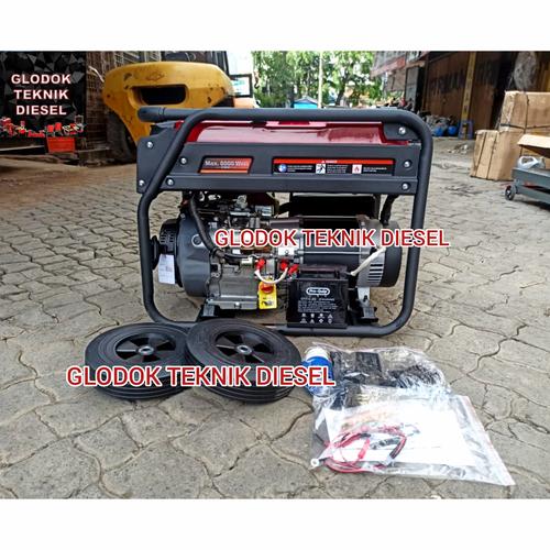 Jual Genset Bensin 7000 7500 watt W Full Tembaga Gasoline Generator ...