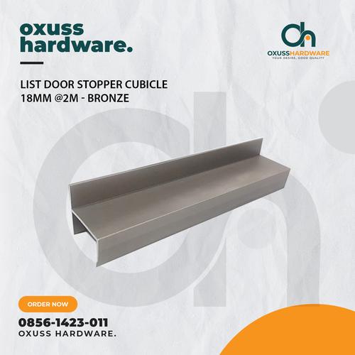 Jual List Door Stopper Cubicle 18MM @2mtr - Bronze - Jakarta Barat ...