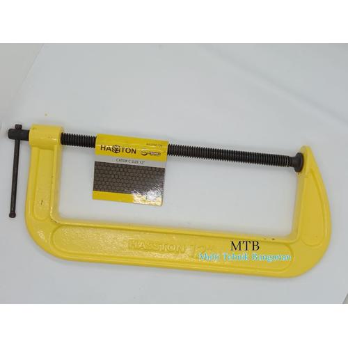 Jual Klem C / Catok C ( Clamp C Heavy Duty) 8" Hasston - Kota Makassar ...