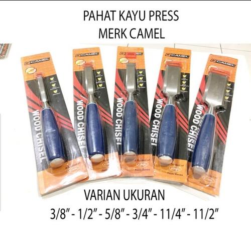 Jual Pahat kayu gagang pres merk camel - pahat kayu - 3/4 inch ...