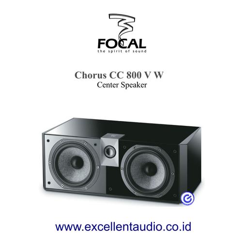 Promo Focal Chorus CC800VW CC800 VW CC 800 centre speaker Cicil 0% 3x ...