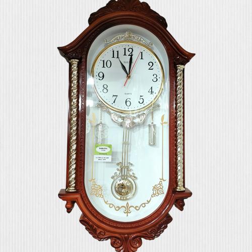 Jual jam dinding bunyi perjam SAKANA besar - coklat tua - Kota Surabaya ...