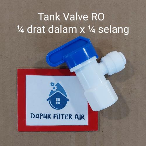 Jual Tank Valve RO 1/4 inch / Valve Tanki Reverse Osmosis RO - Jakarta ...