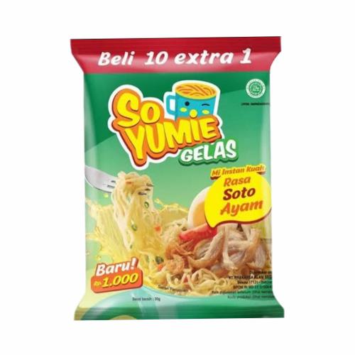 Jual Mie So Yumie gelas 1 Renteng 10 Sachet - Baso - Kota Serang ...