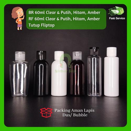 Jual BOTOL HITAM BR 30ML FLIPTOP PET TINTA PARFUM SANITIZER SERUM TEBAL ...