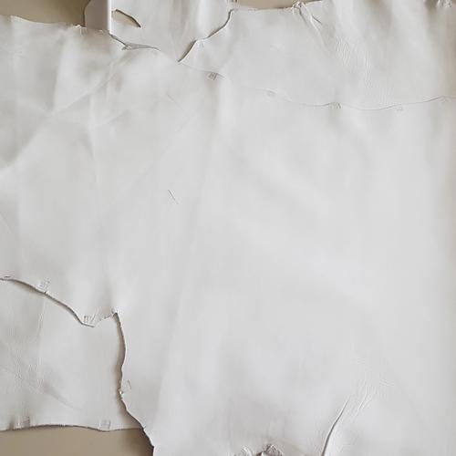 Jual Kain Kulit Sapi Lembaran (Leather Sheet) - Putih 1.5 - 1.7 mm ...