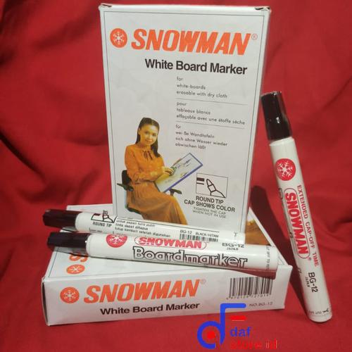 Jual SPIDOL SNOWMAN WHITEBOARD BOARDMAKER - Biru - Kota Surabaya ...