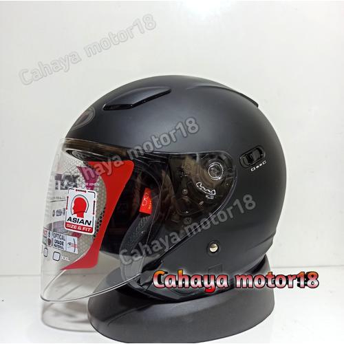 Jual HELM KYT DJ MAXI VISOR VENOM CLEAR BLACK MATT|MAXI HITAM DOF ...