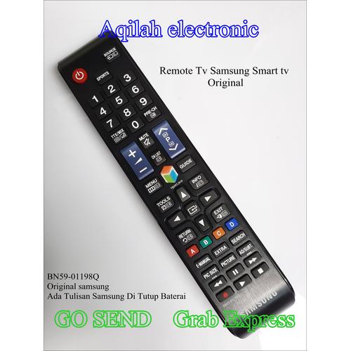 Jual Remote Remot TV Samsung Original Smart TV LCD LED TV BN59-01198Q - Kota Bandung - aqilah ...
