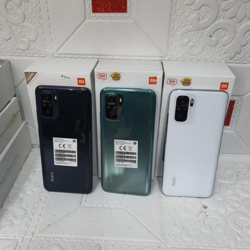 Jual Hp Xiaomi Redmi Note 10 4/64GB fullset Ori mulus likenew net ...