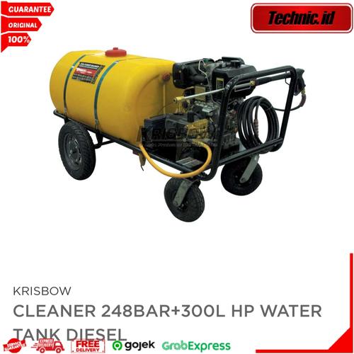 Jual KRISBOW HIGH PRESSURE CLEANER 248BAR+300L HP WATER TANK DIESEL ...