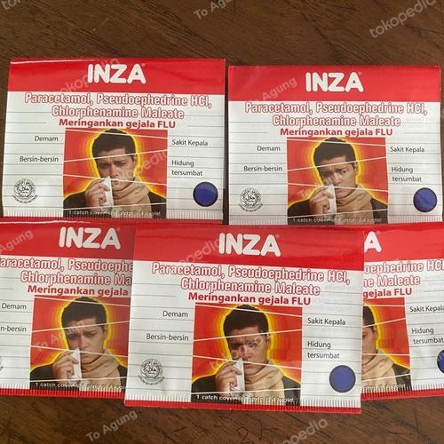 Jual Inza (strip isi 4 tablet) - obat flu, batuk, pilek - Kota Semarang ...