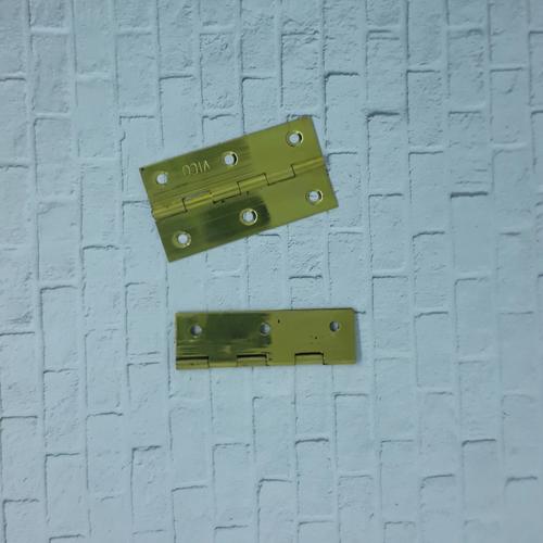 Jual engsel tipis kuningan asli 2-1/2" inch 2,5" inch anti karat vico ...