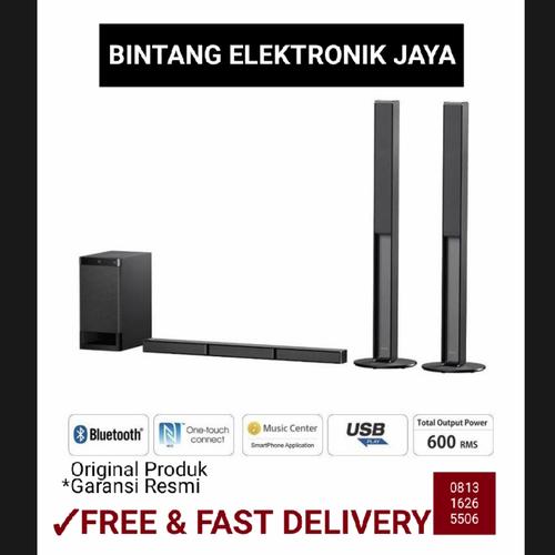 Jual SONY HT-RT40 SOUNDBAR 5.1 HOME THEATER SURROUND CINEMA 600W ...