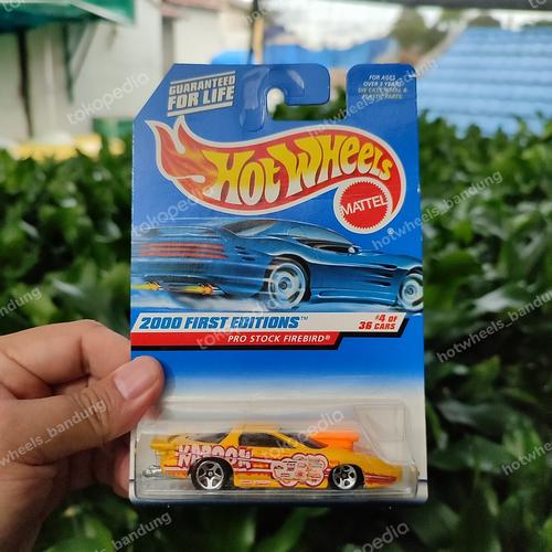 Jual Hot Wheels PRO STOCK FIREBIRD YELLOW 2000 FIRST EDITION BASE BESI ...