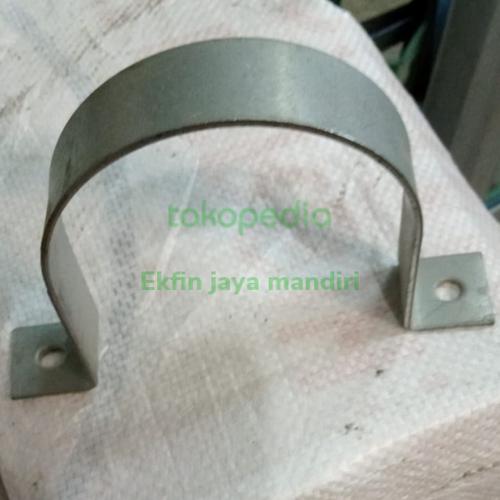 Jual Klem Pipa Plat tebal 4" inch /clamp pipa 4" Galvanis - Jakarta ...