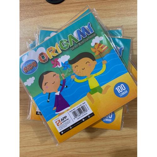 Jual Kertas Origami Sidu isi 100 lembar - Kecil (12x12) - Kota Bandar ...