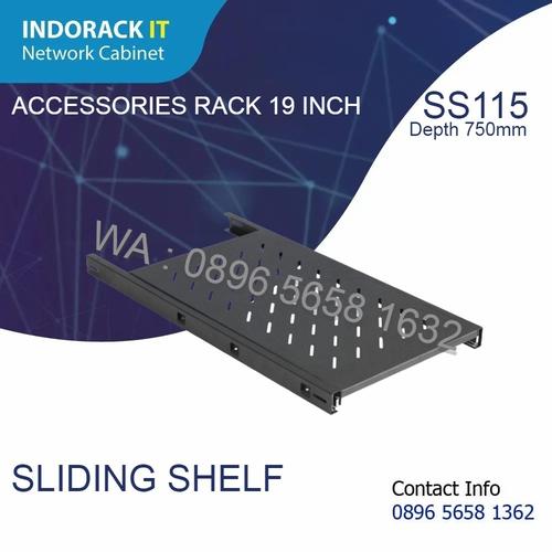 Promo Sliding Shelf Close Rack Flat Ambalan Tatakan Rack Server 750mm ...