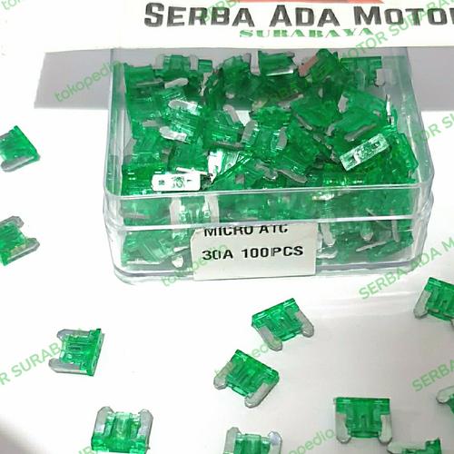 Jual fuse mikro 30A sekreng mikro 30A SIKRING MIKRO 30A micro sekring ...