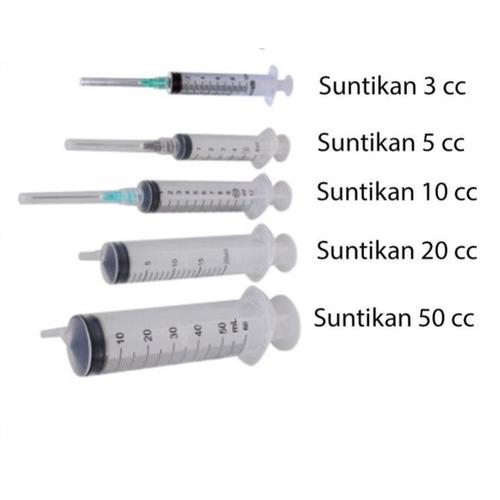 Jual SYRINGE DISPOSABLE SPUIT ONEMED - 1 cc isi 5 pcs - Kota Malang ...