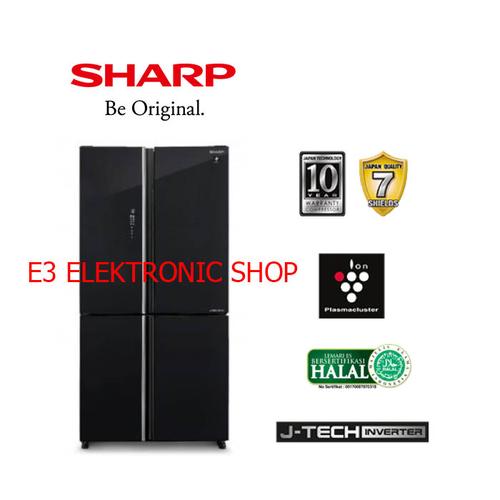 Promo Kulkas Sharp Queen Series SJ-IF91PG-GB 4 Pintu 572 Liter Cicil 0% ...