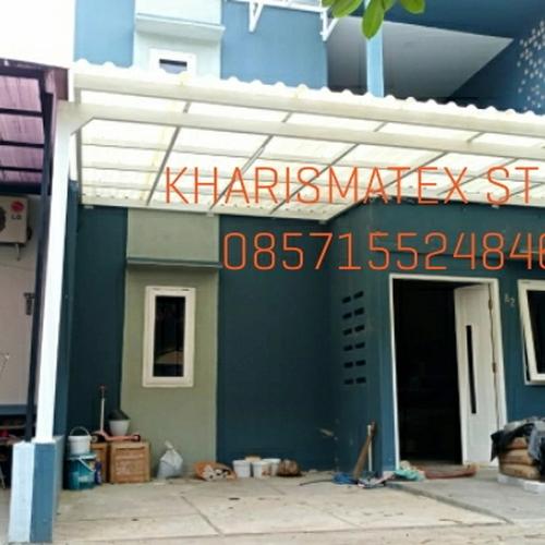 Jual canopy garasi kanopi carport atap alderon semi transparan - Kota ...