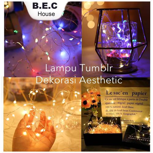 Jual LAMPU HIAS TUMBLR KAWAT LED DEKORASI BONEKA BOBA BALON BUNGA ...