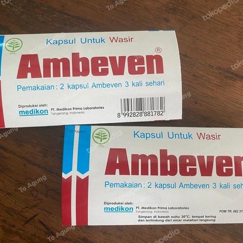 Jual Ambeven (strip isi 10 kapsul) - obat wasir - Kota Semarang - To Agung | Tokopedia