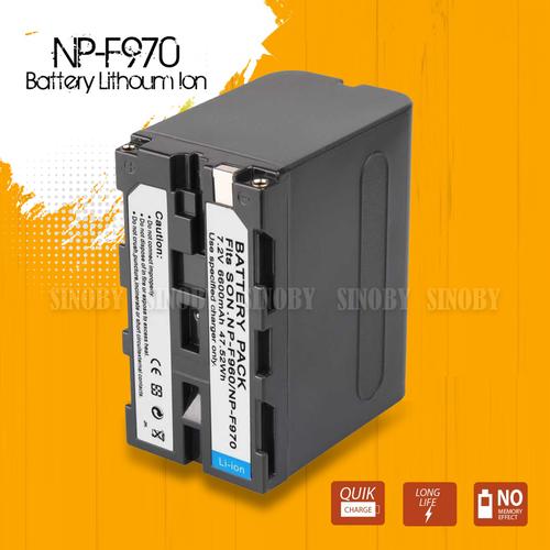 Promo Baterai/Battery NP-F 970/960 Rechargeable Lithium ion For ...