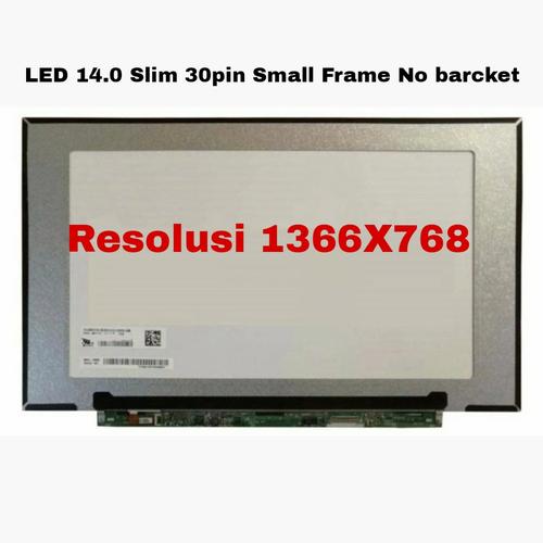 Jual LAYAR LED LCD 14 Inch Slim 30pin Small Frame No Bracket - Kota ...