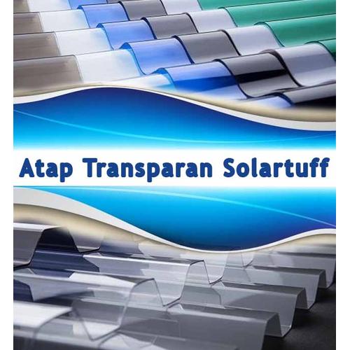 Jual Promo Atap Transparan Solartuff Tebal 0.8 Mm - Atap Transparan Di ...