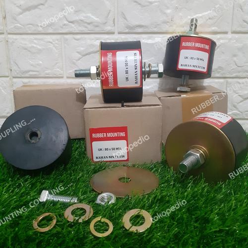 Jual Rubber mounting genset FULSET. uk 80x50 M12 . M14 - Jakarta Utara ...