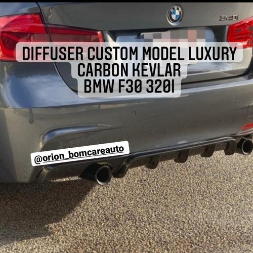Jual Diffuser Custom Model Luxury BMW F30 Tahun 2012 - 2018 Carbon ...