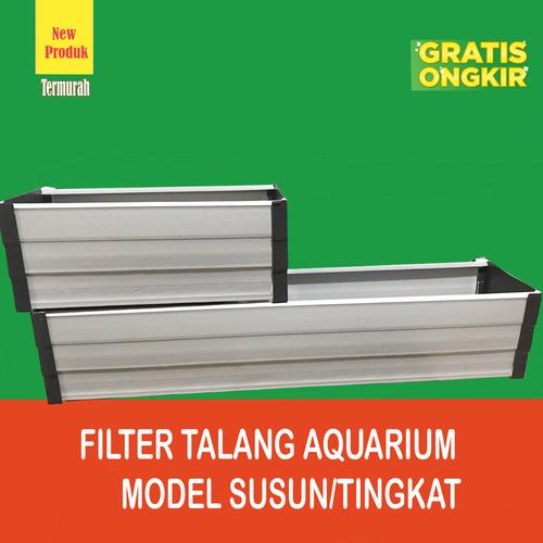 Jual Top Filter Talang Aquarium Tingkat Susun - Bawah 100cm, Atas 40cm ...