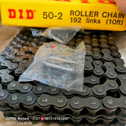 Jual Roller CHAIN DID Rantai RS 50-2 double DID - Kota Surabaya ...