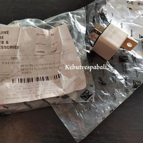 Jual Relay Putih / Relay Pompa Bensin / Relay Lampu Original Vespa ...